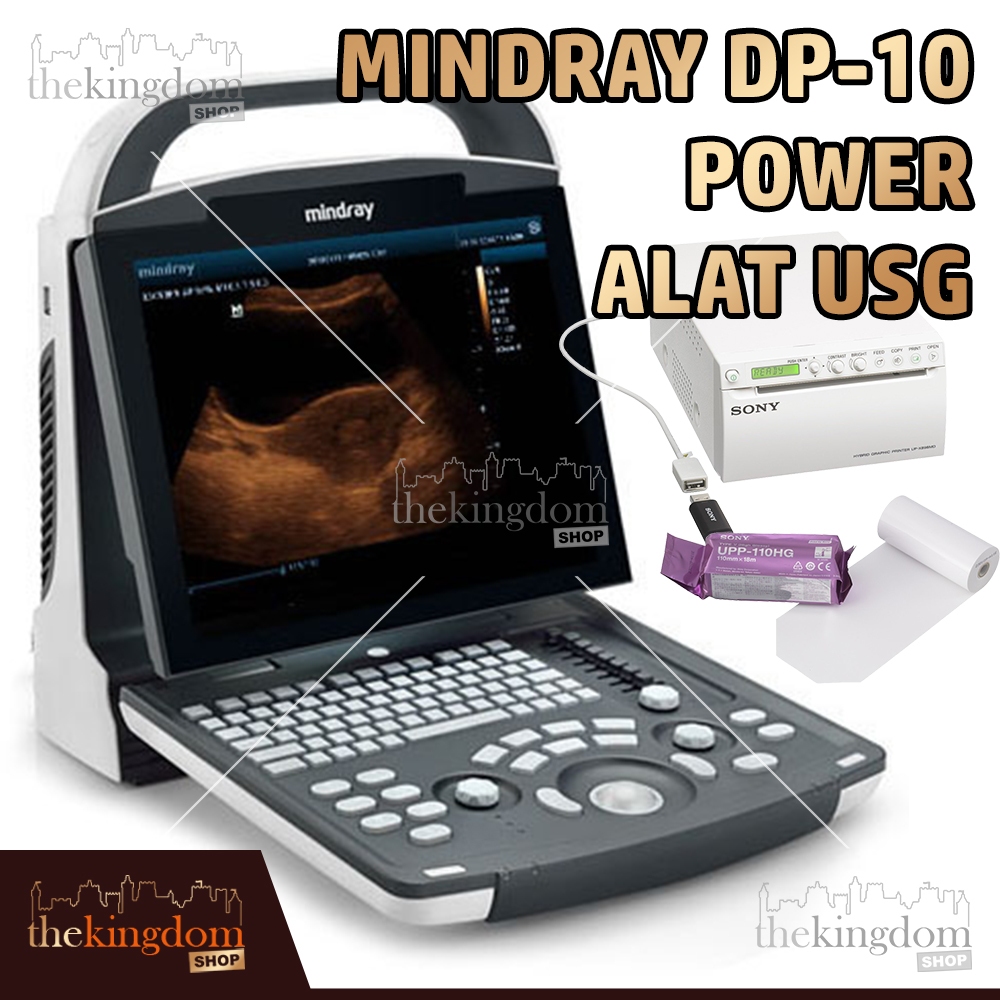 Jual Mindray DP-10 DP10 Power Alat USG + PRINTER + KERTAS THERMAL ...