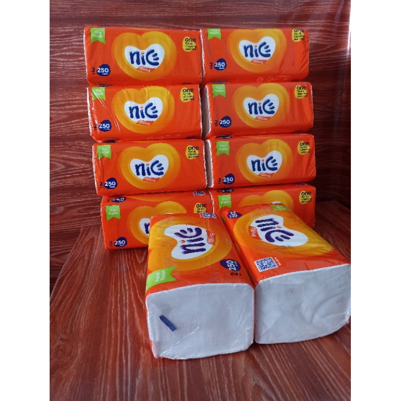 Jual Tisu Nice 250 sheet 10 Pack | Shopee Indonesia