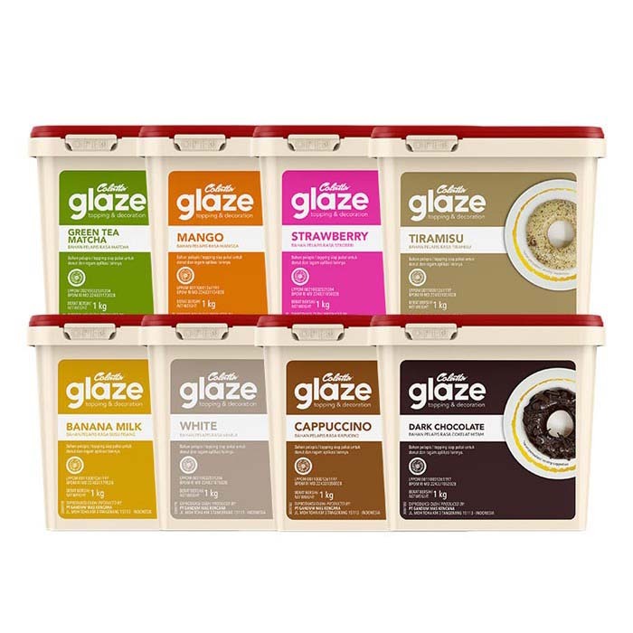 Jual Colatta glaze ubee 1kg / colatta glaze taro 1kg / colatta glaze ...