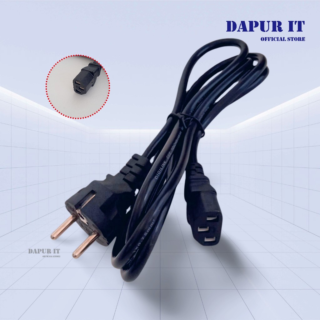 Jual kabel power supply komputer PSU kualitas bagus tebal | Shopee ...