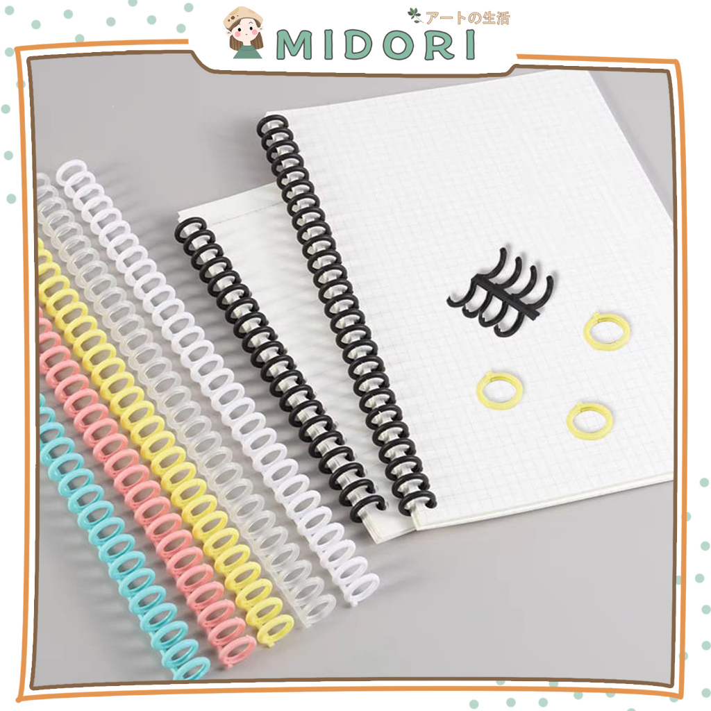 Jual [MIDORI] Ring Binding Binder Plastik 30 Lubang Clip Strip Ukuran ...