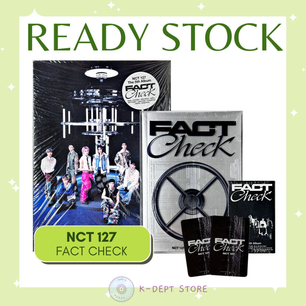Jual NCT 127 FACT CHECK CHANDELIER STORAGE QR 5th ALBUM | Shopee Indonesia