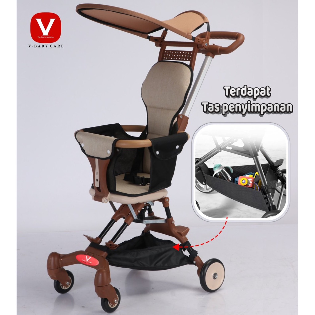 Jual V-BABY CARE Stroller bayi/stroller bayi/kursi dorong bayi/kursi ...