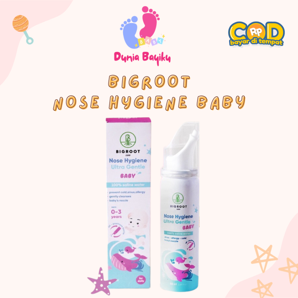 Jual Bigroot Nose Hygiene Ultra Gentle Baby 50ml | Shopee Indonesia