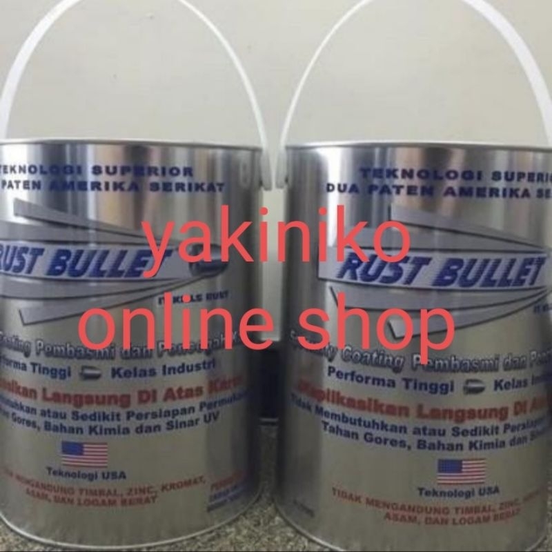 Jual rust bullet cat anti karat 5 liter pembunuh karat teknologi baru ...