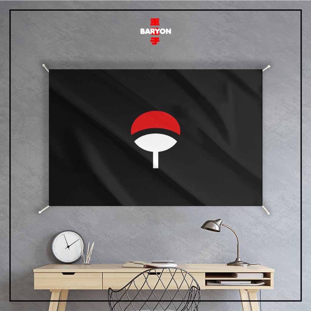 Jual BARYON Bendera Anime BORUTO NARUTO LAMBANG CLAN KONOHA Full Print ...