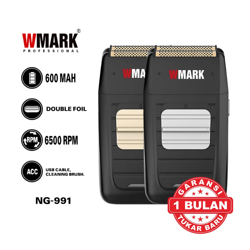 Jual WMARK NG-991 Cordless Shaver 6500 Rpm Alat Cukur Rambut Jenggot ...