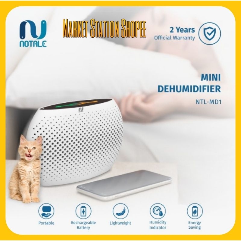 Jual Notale Mini Dehumidifier Air Dryer Serap kelembapan Dry Humidifier ...