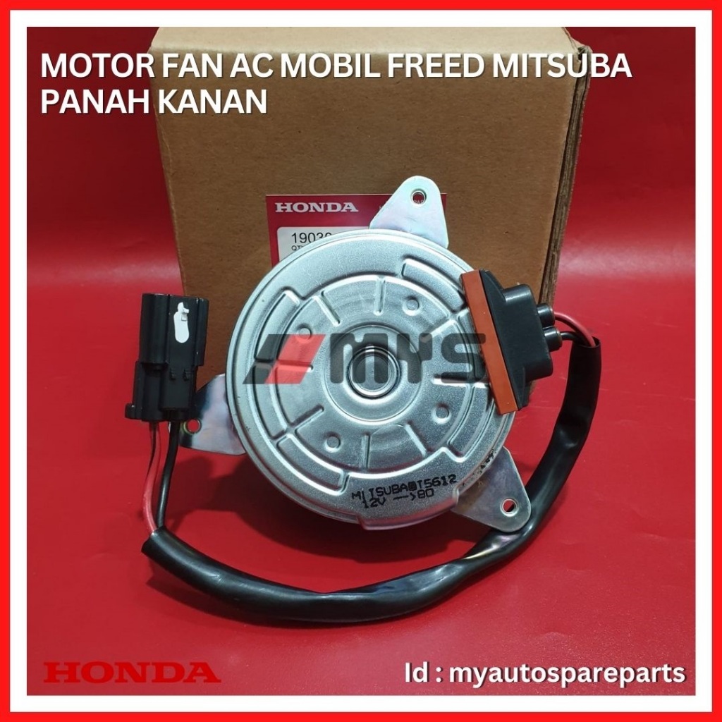 Jual Motor Fan Kondensor Radiator AC Mobil Honda HRV FREED MOBILIO BRIO RS MITSUBA ORIGINAL ...
