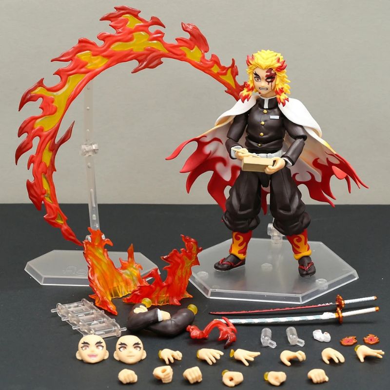 Jual Figma Kyojuro Rengoku 553 Demon Slayer Kimetsu No Yaiba Action ...