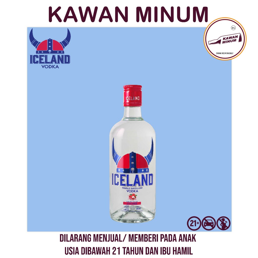 Jual Iceland Vodka Lychee 500mL | Shopee Indonesia