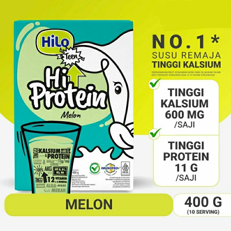 Jual hilo teen HI protein melon 400gr | Shopee Indonesia