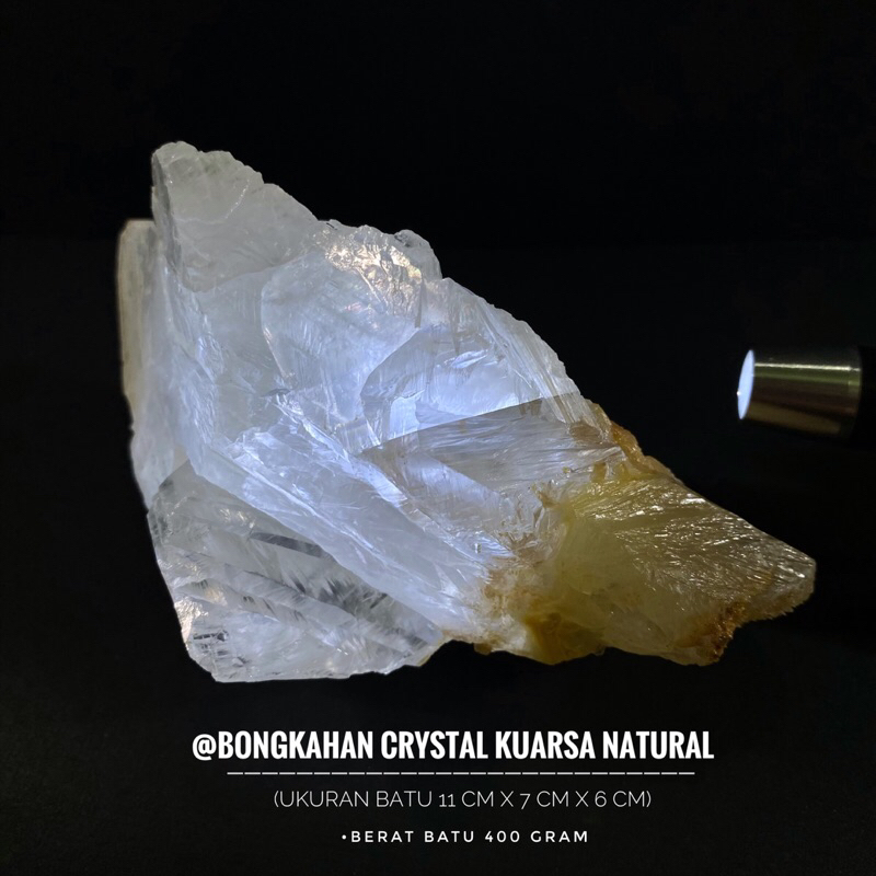 Jual Bongkahan Crystal Kuarsa Natural L42 atau Batu Kristal Alam atau ...