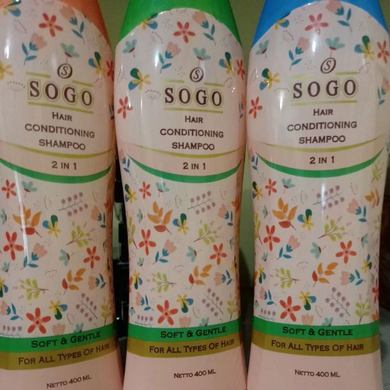 Jual SOGO 2IN1 HAIR SHAMPOO 360ML / Shampo Sogo /sampo kondisioner sogo | Shopee Indonesia