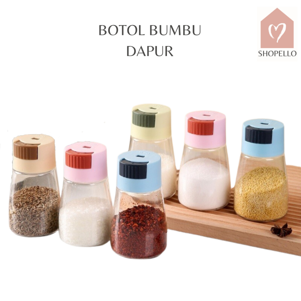Jual Shopello Botol Bumbu Dapur Botol Garam Gula Toples Bumbu Dapur ...