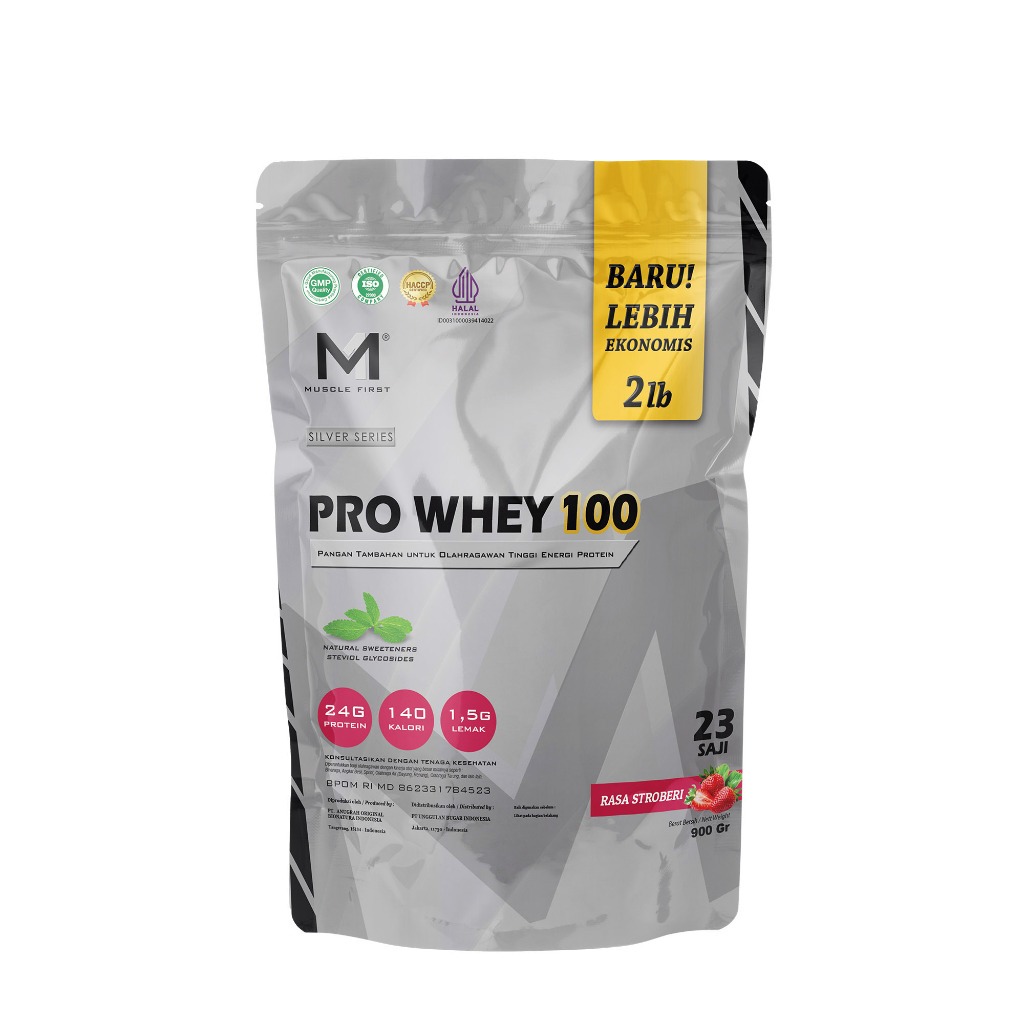 Jual Muscle First Pro Whey 100 2 lbs 900 gram - Susu Whey Protein ...