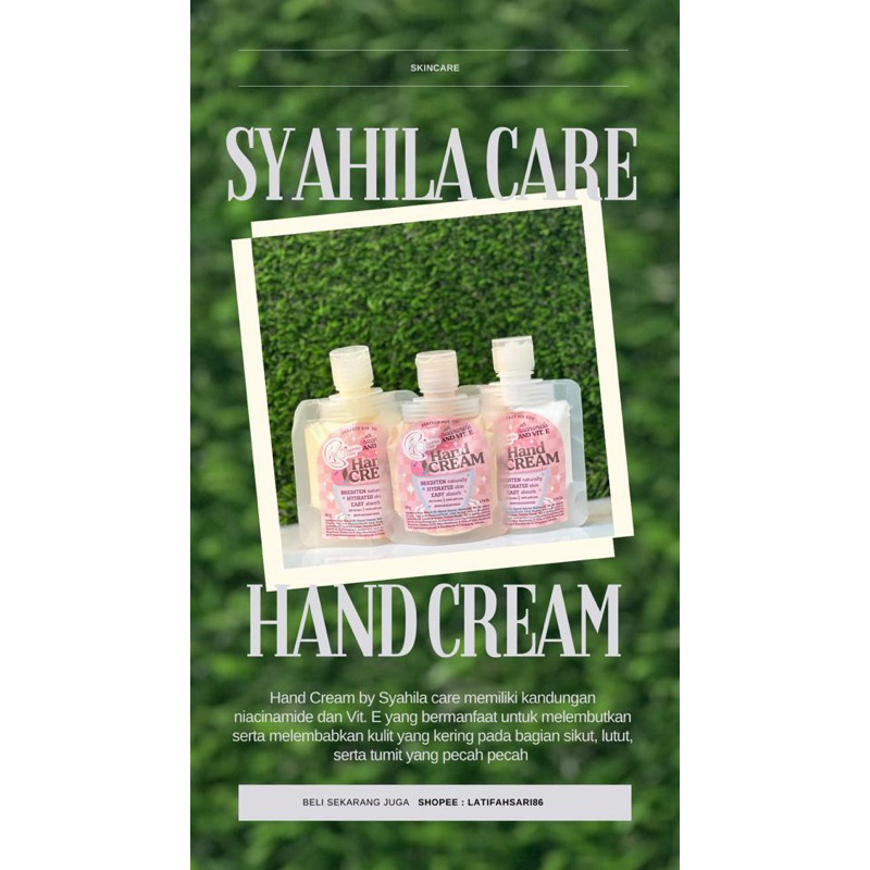 Jual Hand Cream SYAHILA CARE | Shopee Indonesia