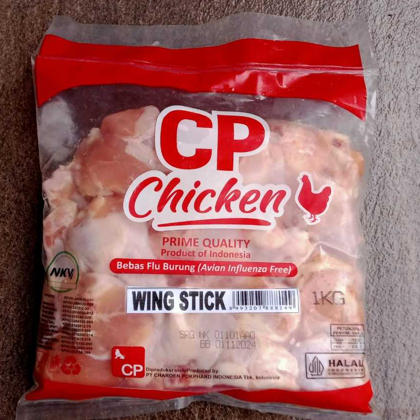 Jual CP WING STICK / SAYAP PENTUNG AYAM 1Kg | Shopee Indonesia