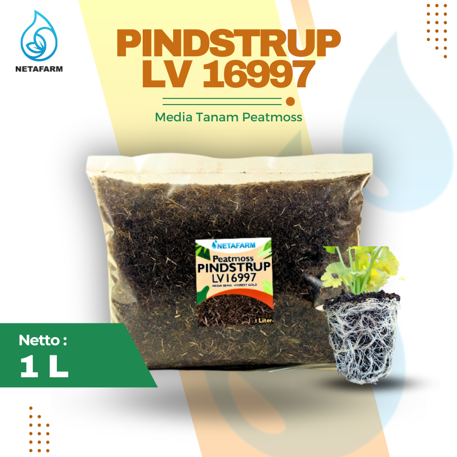 Jual PINDSTRUP LV16997 Media Tanam Peatmoss Semai Hidroponik - 1 ltr ...