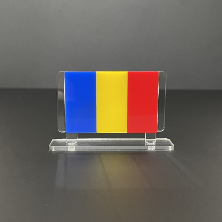 Jual Bendera Meja Negara Republik Chad Bendera Chad Republic Timbul ...