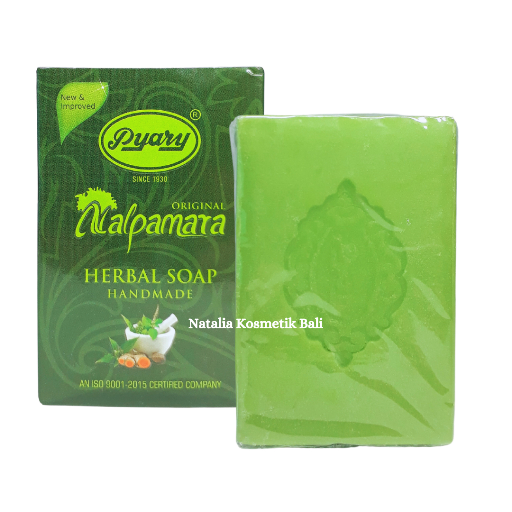 Jual [ BPOM ] Pyary Nalpamara Herbal Soap - 75 g [ Herbal - Hijau ...