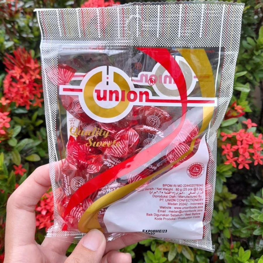 Jual Permen Jadul Union Hacks Mint Candy Pelega Tenggorokan | Shopee ...