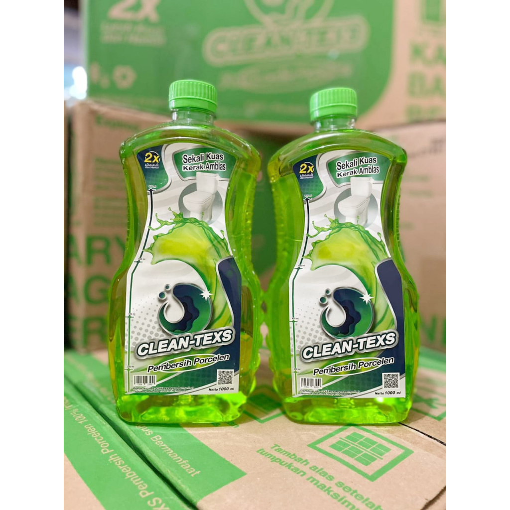 Jual Cleantexs 1000 ml/ Clean Texs Pembersih Lantai, Porselen, Kerak ...