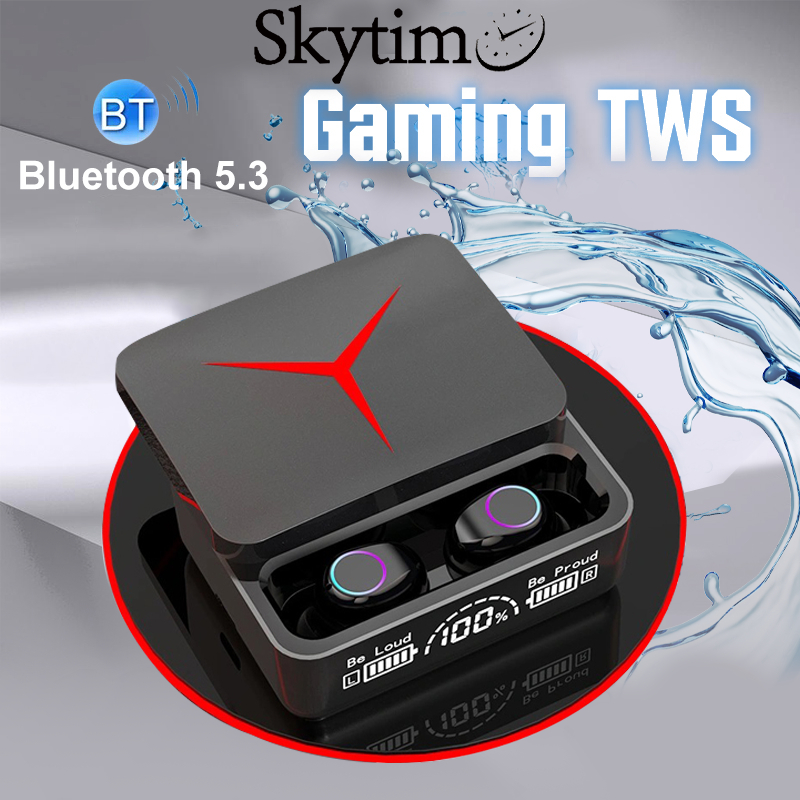 Jual Skytime Sliding Gaming Earphone Bluetooth TWS M90pro With ...