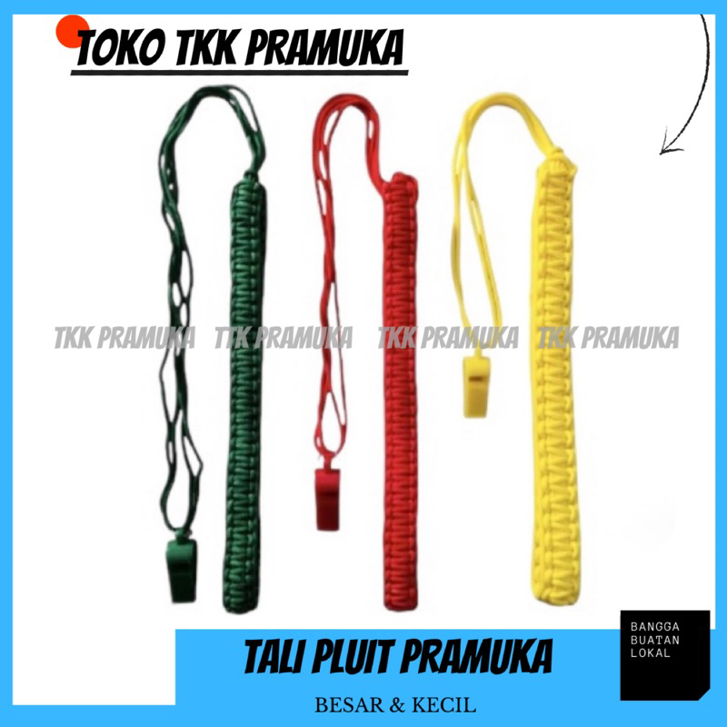Jual Talikur pluit pramuka / Tali pramuka kecil dan besar | Shopee ...