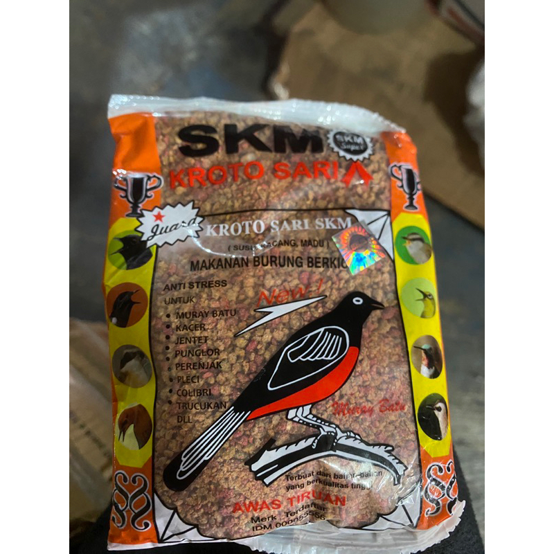 Jual PAKAN BURUNG KROTO SARI SKM KASAR | Shopee Indonesia