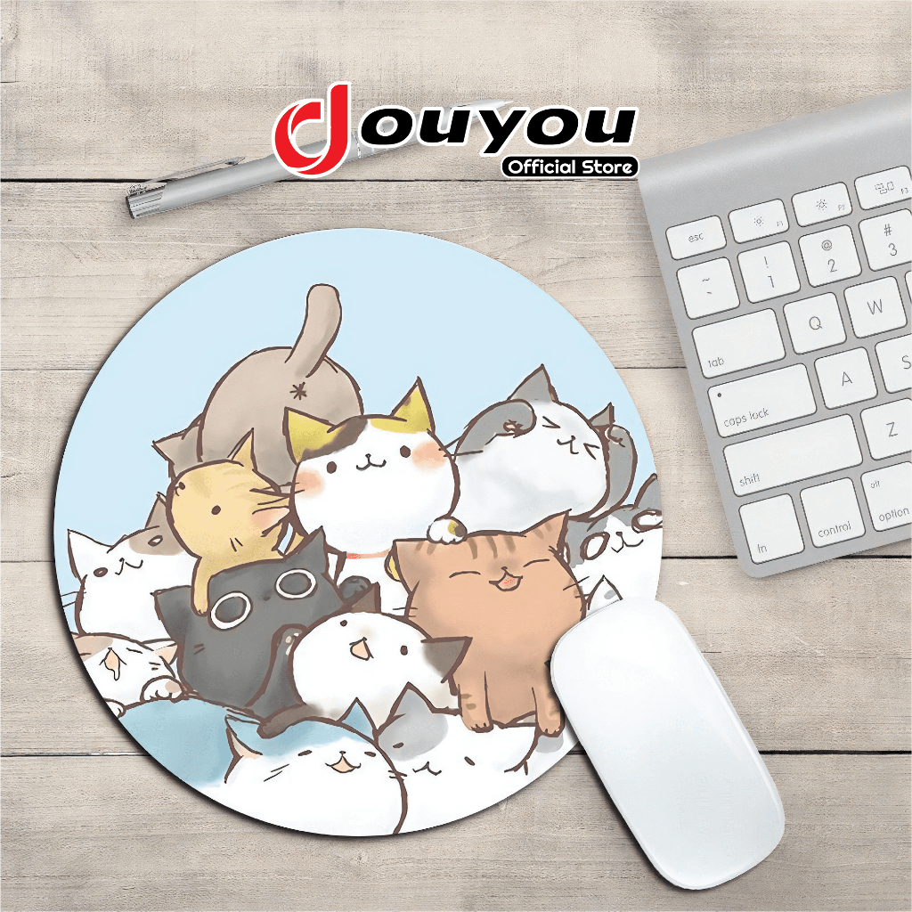 Jual Mousepad Karakter Lucu Komputer Mouse Pad Laptop Anti Slip Bentuk ...