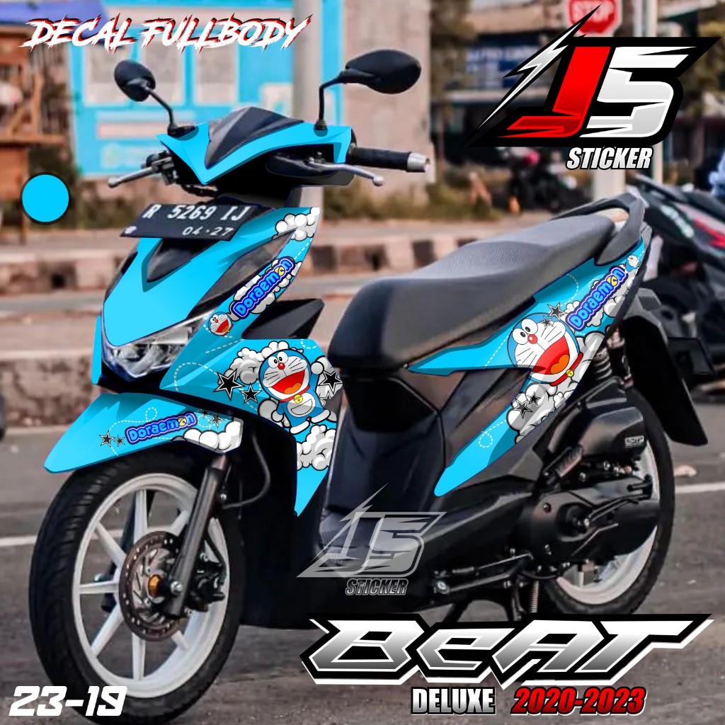 Jual (COD) TERBARU Decal Sticker Beat DELUXE STREET 2020 2021 2022 2023 ...