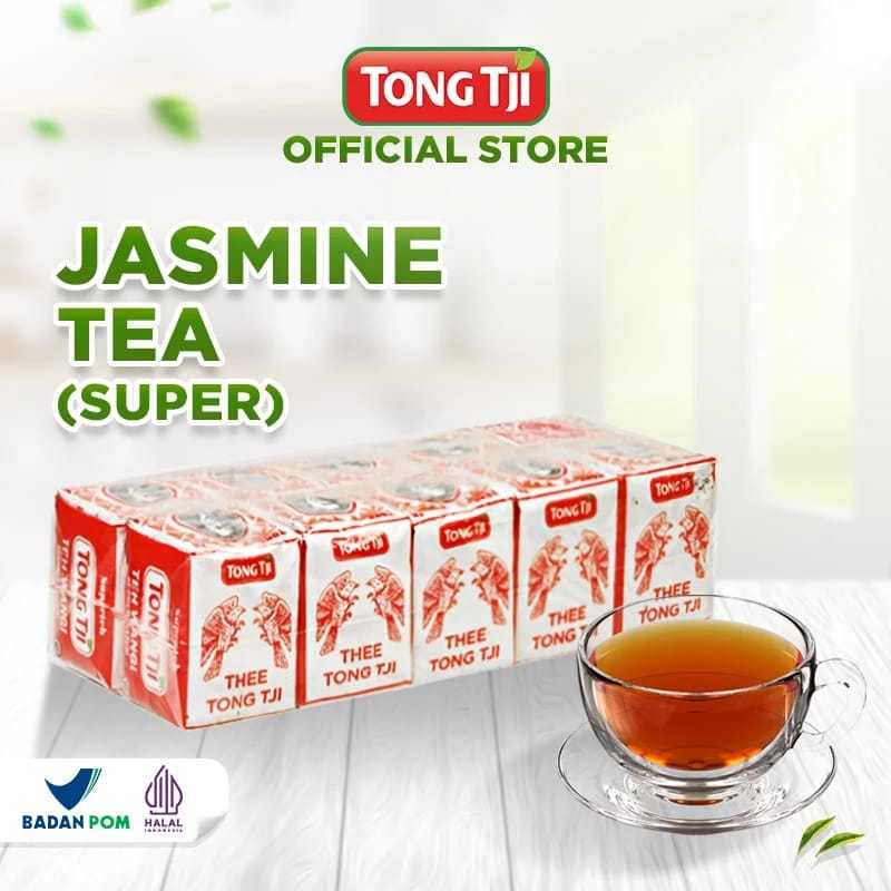 Jual Tong Tji super Jasmine Tea 40 gram SLOP ISI 10 teh seduh original ...
