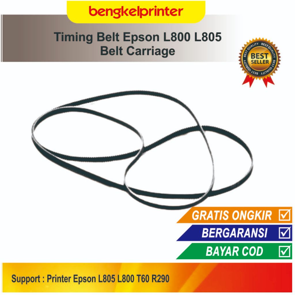 Jual Timing Belt Carriage Epson L800 L805 | Belt Carriage Printer Epson ...