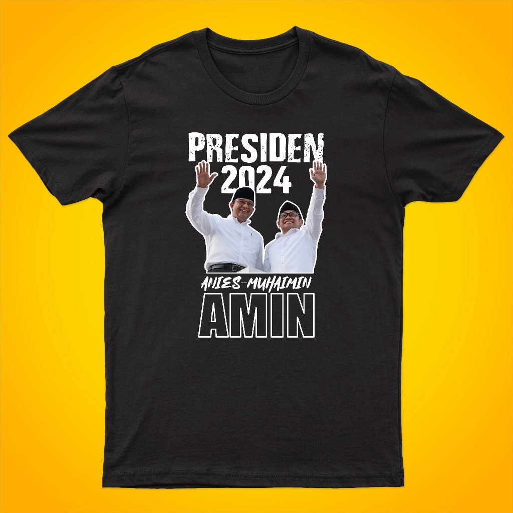 Jual kaos anis baswedan muhaimin anis amin presiden 2024 lengan panjang ...