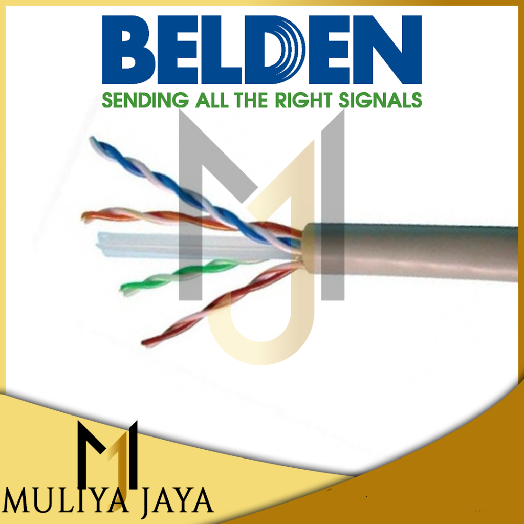 Jual Kabel LAN / UTP BELDEN Cat 6 Meteran | Shopee Indonesia