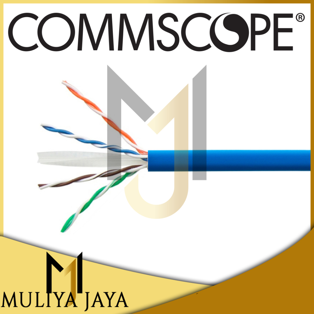 Jual Kabel LAN / UTP COMMSCOPE Cat 6 Meteran | Shopee Indonesia