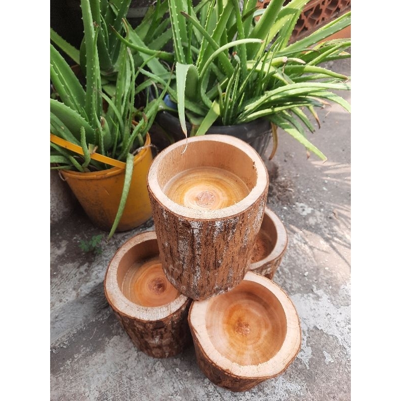 Jual Vas Bunga Kayu Custome / Pot Bunga Custome / Kayu Mahoni / Custume ...