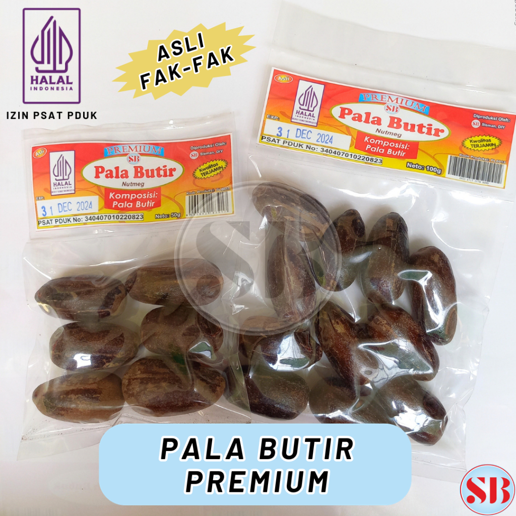 Jual PALA BUTIR PREMIUM ASLI FAK-FAK (NUTMEG) | Shopee Indonesia