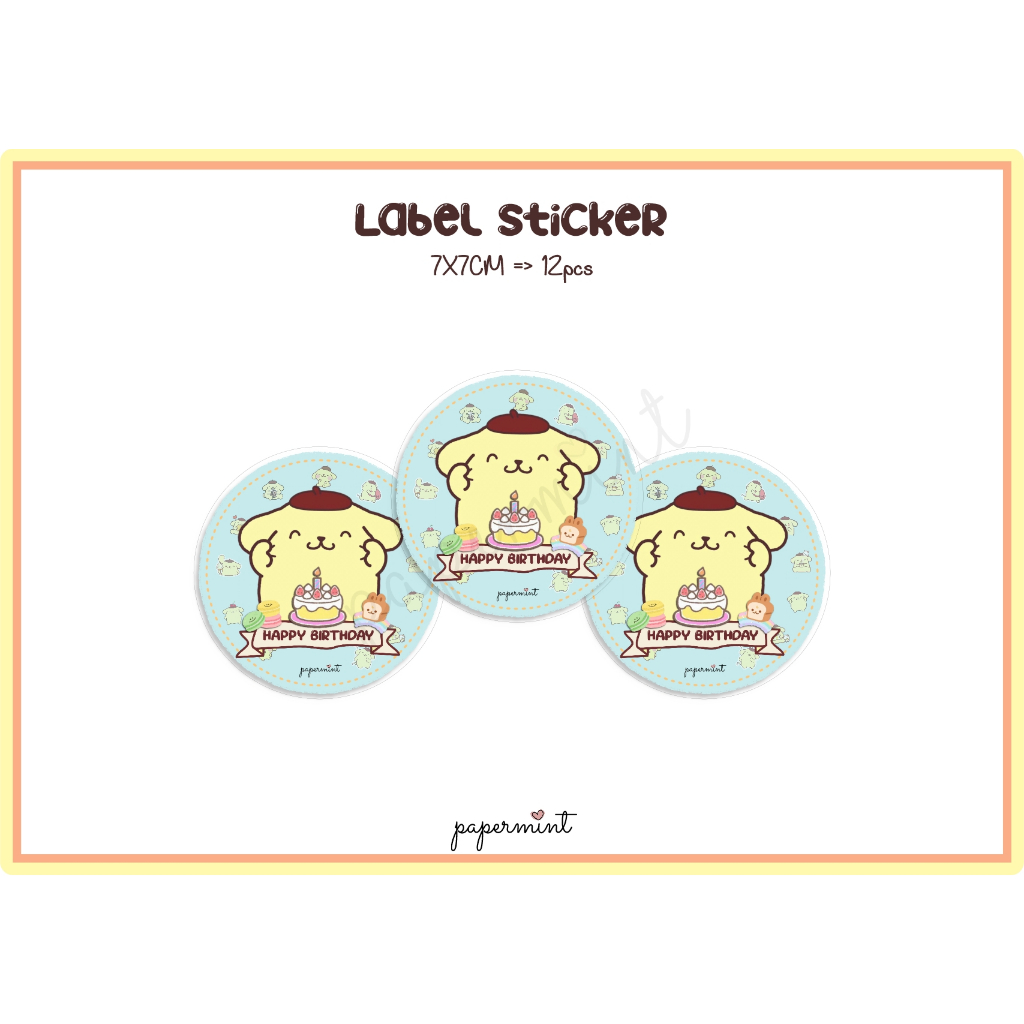 Jual CAKE TOPPER POMPOMPURIN SANRIO | Shopee Indonesia