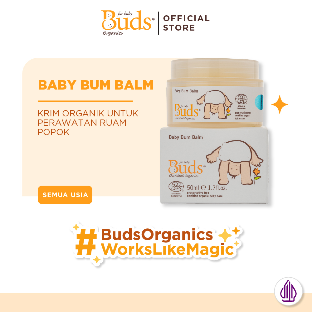 Jual Buds Organics Baby Bum Balm 50 ml / Lotion atau Krim Perawatan ...