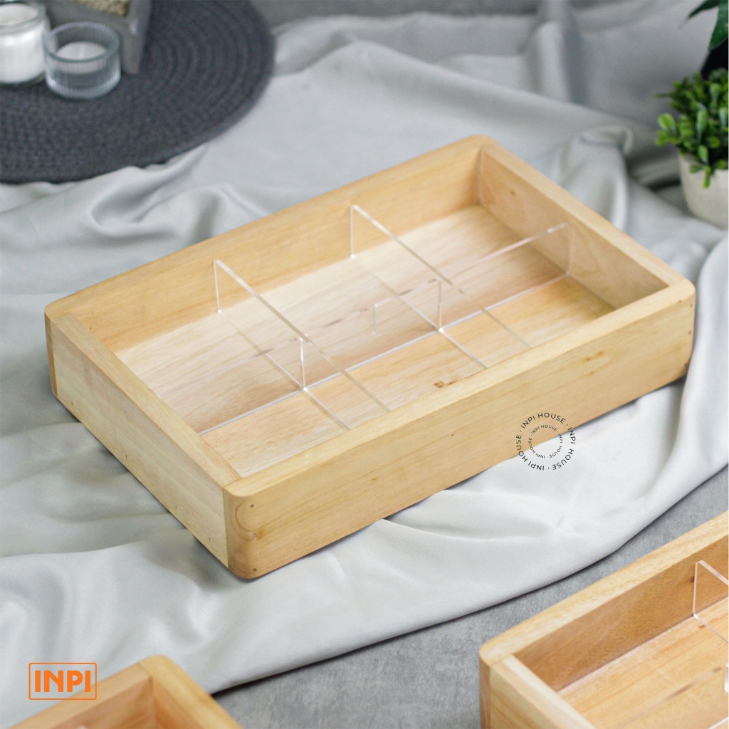 Jual Display Box Sekat Serbaguna/Display Box Kayu Akrilik - INPI House ...