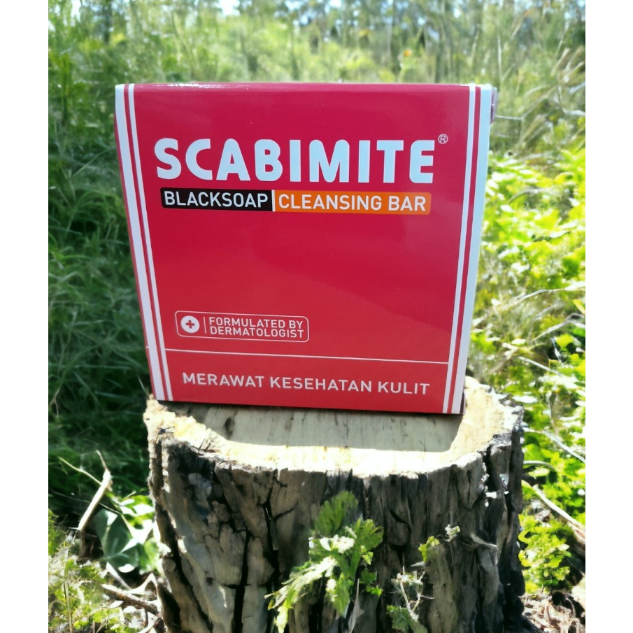 Jual BLACKSOAP SCABIMITE SABUN CLEANSING BAR SOAP 60 G | Shopee Indonesia