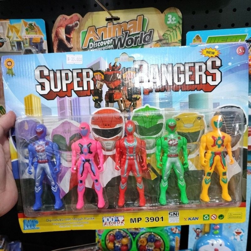 Jual MAINAN POWER RANGERS 5 PCS | Shopee Indonesia