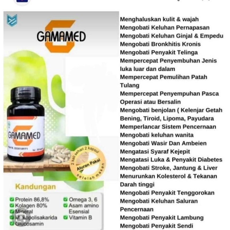 Jual GAMAMED TRIPANG MAS MAS YANG LAGI VIRAL POM TR 223018971 1 BOTOL ...