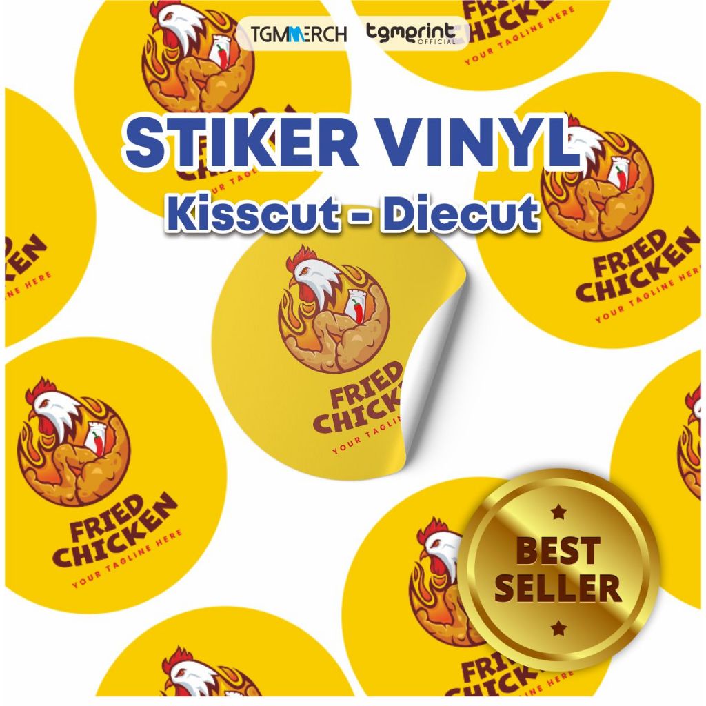 Jual TGM MERCH - Cetak Stiker Vinyl A3+ + Kisscut | TGM MERCH | Shopee ...