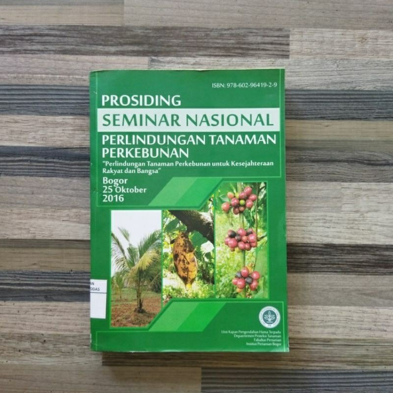Jual PROSIDING SEMINAR NASIONAL PERLINDUNGAN TANAMAN PERKEBUNAN | Shopee Indonesia