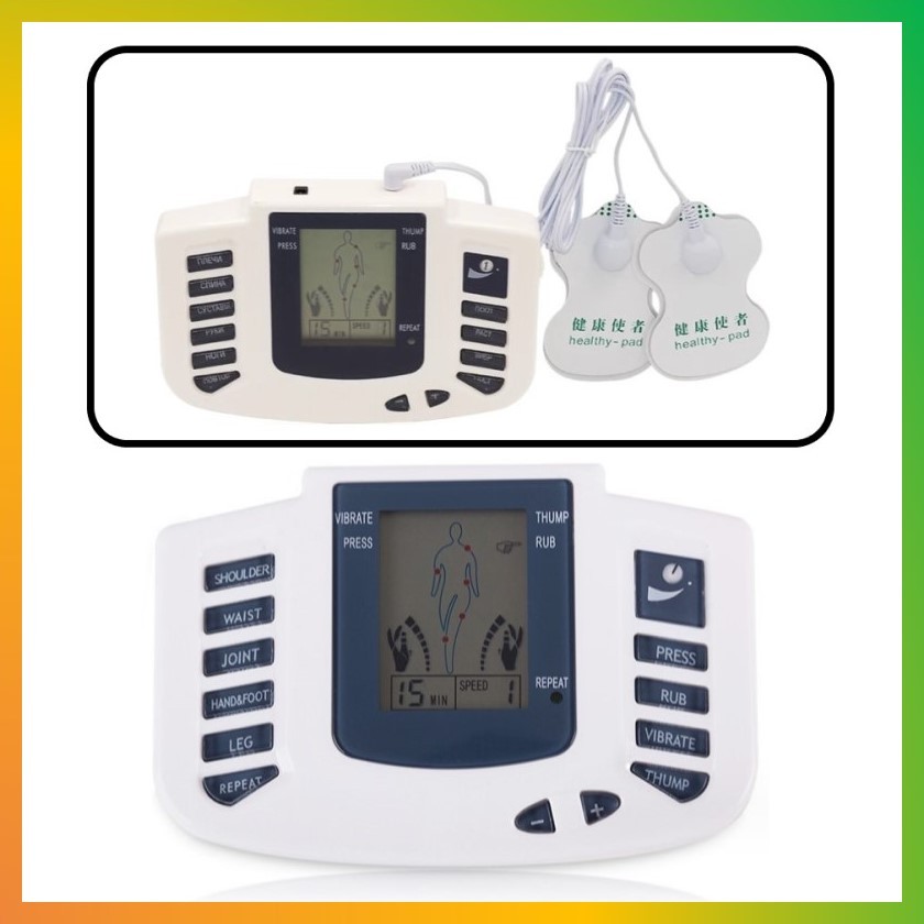 Jual Pulse Massager Alat Pijat Terapi Listrik Elektrik 16pcs pad ...
