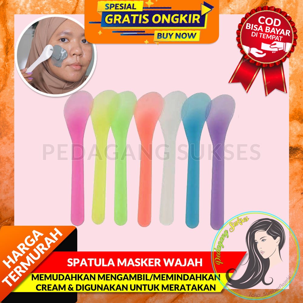 Jual SPATULA MASKER WAJAH - Sendok Plastik Aduk Masker | Shopee Indonesia