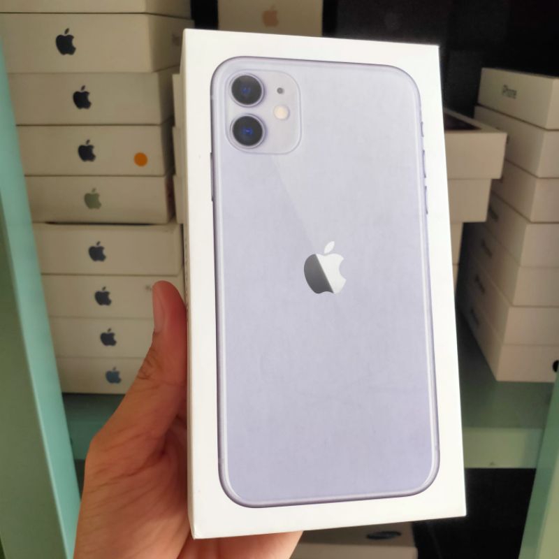 Jual Dus Box Bawaan iPhone 11 Purple iBox Digimap Original | Shopee ...